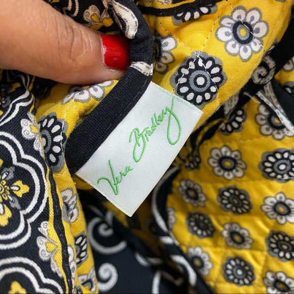 Vera Bradley | Bags | Vera Bradley Yellow Bird Pattern Tic Tac Tote ...